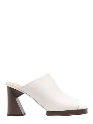 TOD'S 95mm Sculpted-heel Sandals - Neutrals