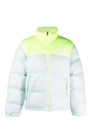 The North Face Logo-print Puffer Jacket - Blue