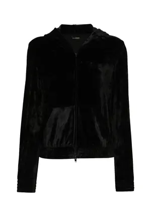 Balenciaga Bb Paris Hoodie - Black