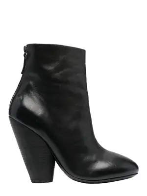 Marsèll 120mm Leather Ankle Boots - Black