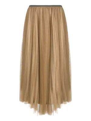 FABIANA FILIPPI Fabiana Filippi Pleated Midi Skirt
