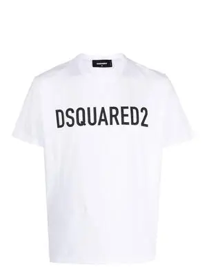 Dsquared2 Logo-print Cotton T-shirt - White