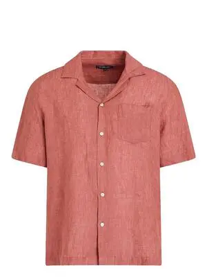 Frescobol Carioca Angelo Linen Shirt - Antique Rose