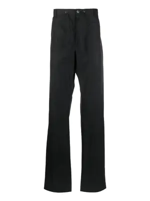 Alexander McQueen Drawstring-waist Trousers - Black