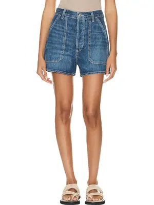 Citizens Of Humanity Frances Denim Short - Coastal