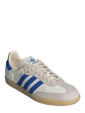 Adidas Samba OG Sneaker Cloud White/blue/gum 3
