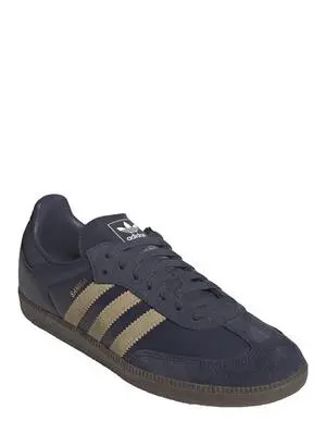 Adidas Samba OG Sneaker Shadow Navy/golden Beige/gum
