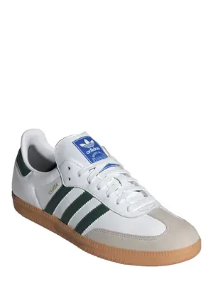 Adidas Samba OG Sneaker White/ Collegiate Green/ Gum