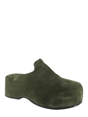 ZIGI Kristen Platform Clogs - Green