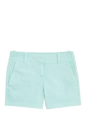 Vineyard Vines Vineyard Vines Herringbone Stretch Cotton Shorts Bleached Aqua