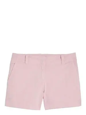 Vineyard Vines Herringbone Stretch Cotton Shorts - Pink Dogwood