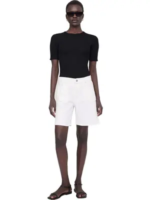 ANINE BING Gavin Short - Ivory