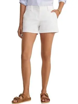 Vineyard Vines Herringbone 3.5" Shorts - White