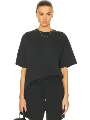 WAO The Relaxed Tee - Washed Black