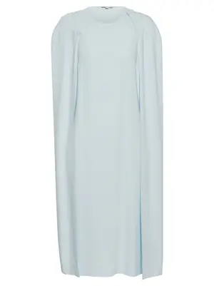 Stella McCartney Cape Midi Dress - Blue