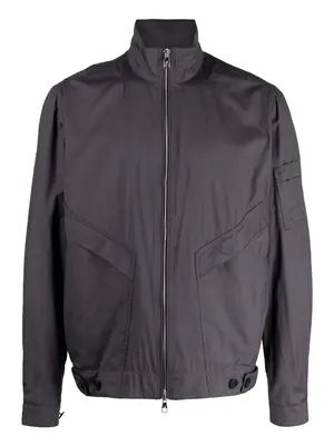 Dunhill Wool-silk Blend Jacket - Grey