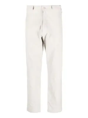 Moschino Patch Straight Leg Trousers - Grey