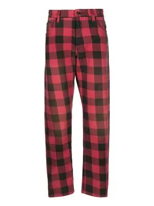 MOSCHINO Moschino Checkered Trousers