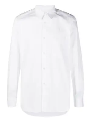 Comme Des Garçons Chest-pocket Button-up Shirt - White