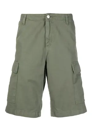 Carhartt Work In Progress Logo-patch Cargo Shorts - Green
