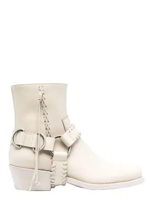 BUTTERO® Dalton 45mm Biker Boots - Neutrals