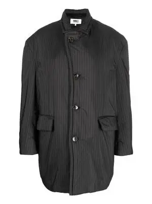 MAISON MARGIELA Pinstripe Jacket - Black