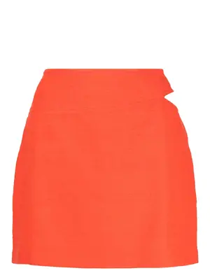 Ba&sh Cut-out Detail Skirt - Orange