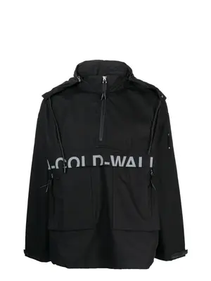 A-COLD-WALL* Logo-print Hooded Jacket - Black