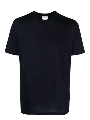 BALLANTYNE Crew-neck Cotton T-shirt - Blue