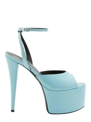 GIUSEPPE ZANOTTI Platform Stiletto Sandals - Blue