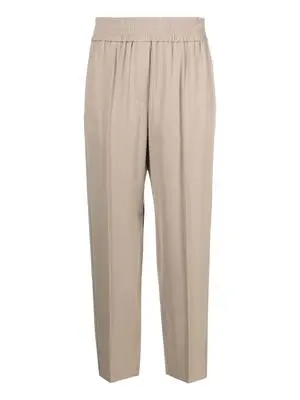 BRUNELLO CUCINELLI Cropped Tapered Trousers