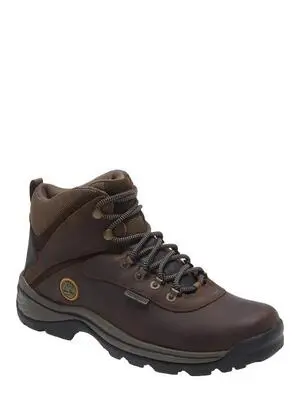 Timberland White Ledge Mid Waterproof Hiking Boots - Medium Brown