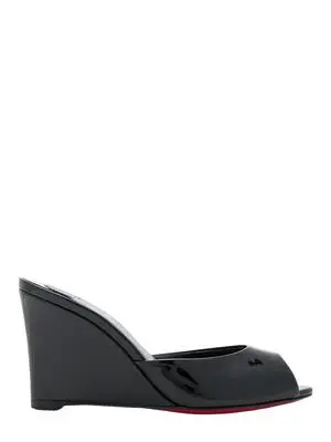 CHRISTIAN LOUBOUTIN Me Dolly 85mm Wedge Pumps - Black