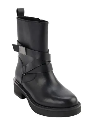 Dkny Taeta Platform Bootie - Black