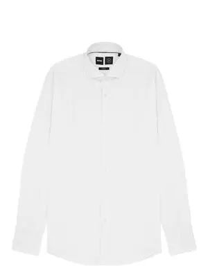 BOSS Cotton-blend Shirt - White
