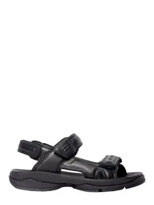 Balenciaga Tourist Sandals - Black