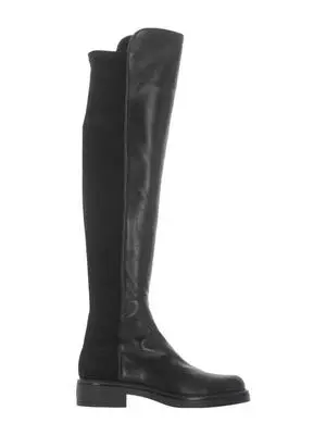 STUART WEITZMAN Leather Boots - Black