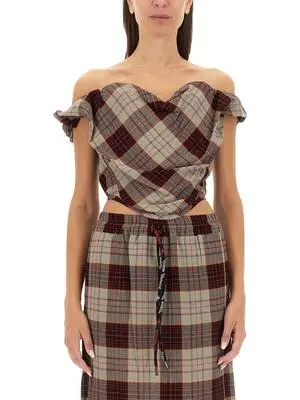 VIVIENNE WESTWOOD "sunday" Corset Top Multicolour