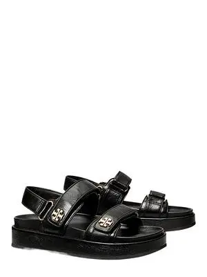 Tory Burch Kira Sport Sandals - Perfect Black