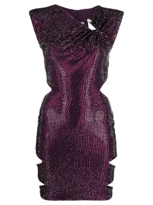 PHILIPP PLEIN Philipp Plein Crystal-Embellished Minidress