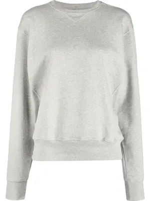 TOTEME Crew-neck Long-sleeve Top - Grey