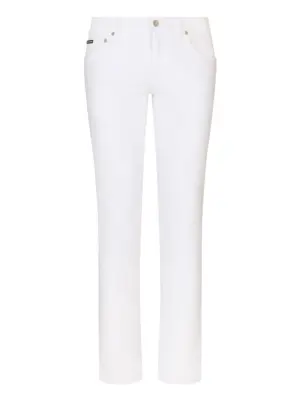 DOLCE & GABBANA Dolce & Gabbana Stretch-Cotton Skinny Jeans