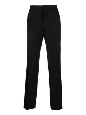 Moschino Waist-tab Tailored Trousers - Black