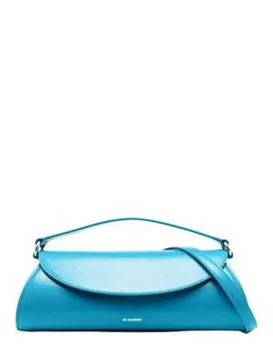 JIL SANDER Cannolo Shoulder Bag Blue
