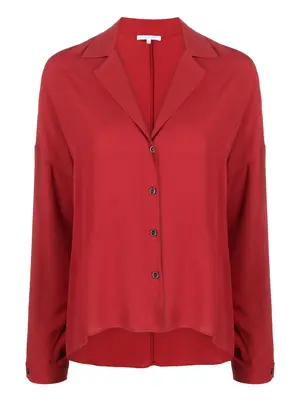 PATRIZIA PEPE Patrizia Pepe Long-Sleeve Crepe Shirt
