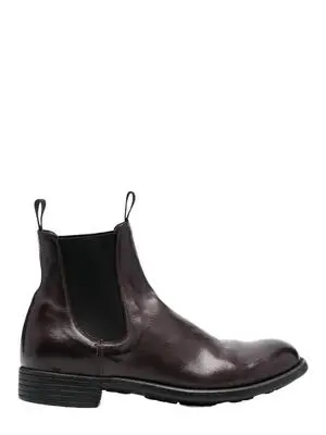 OFFICINE CREATIVE Calixte 004 Leather Ankle Boots