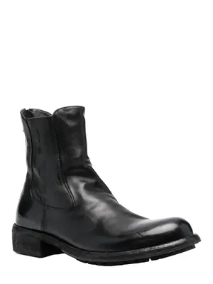 Officine Creative Legrand Leather Chelsea Boots - Black