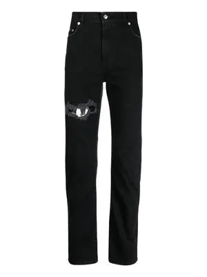 Iceberg Looney Tunes Straight-leg Jeans - Black