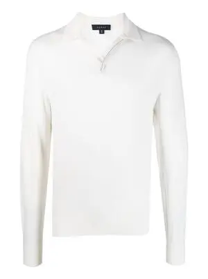 Sease Lasca Merino Polo Shirt - White