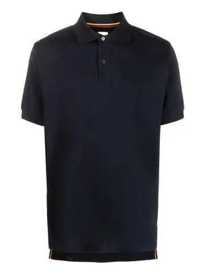 Paul Smith Cotton Polo Shirt - Blue